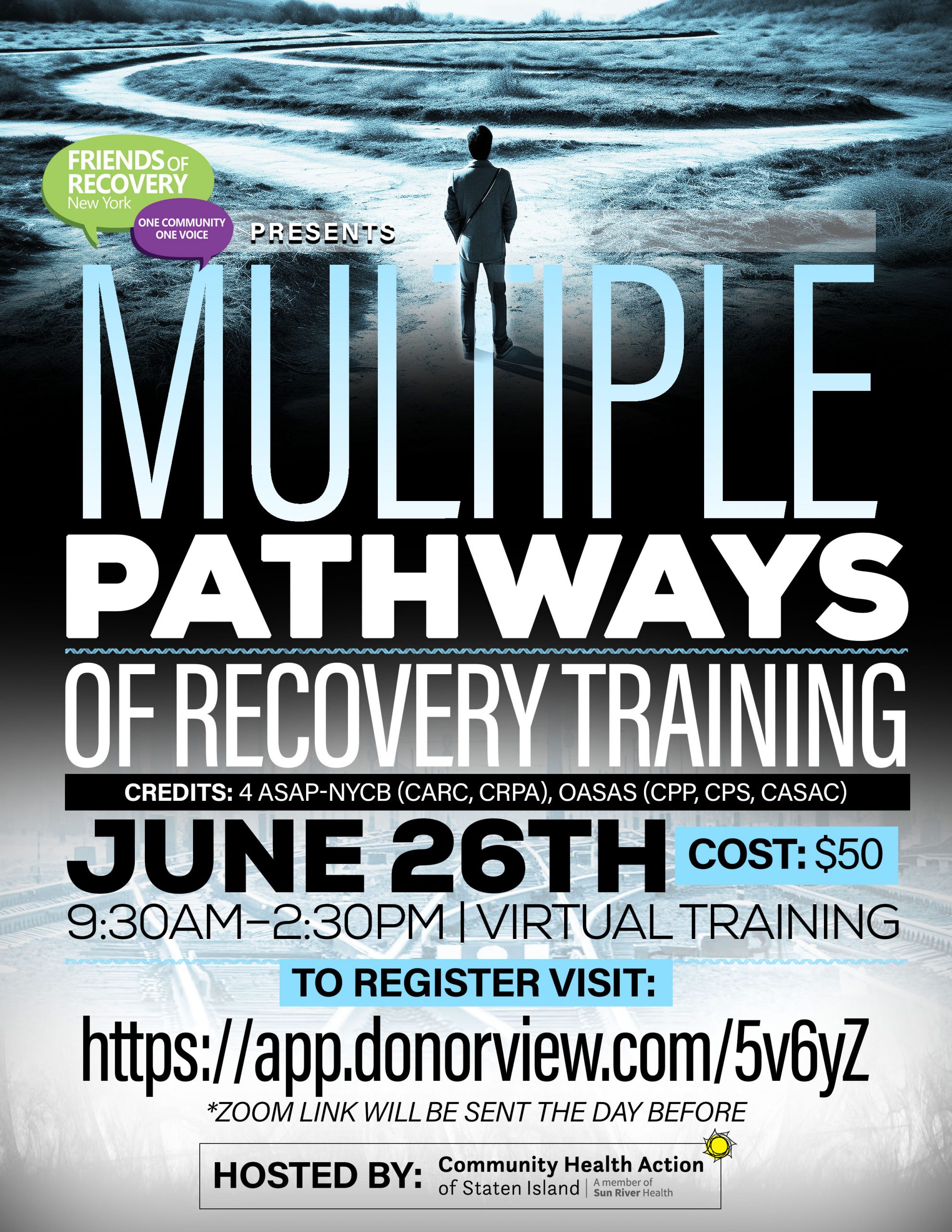 UPCOMING TRAININGS - Friends of Recovery - New York